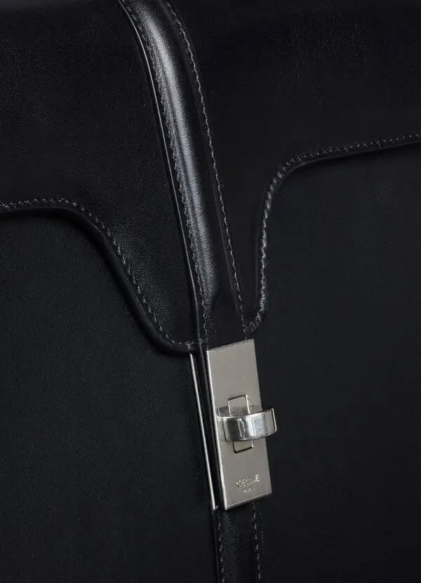 Celine Classique 16 Bag In Satinated Calfskin