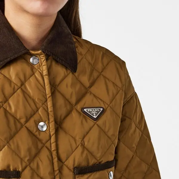 Prada Quilted Cropped Jacket