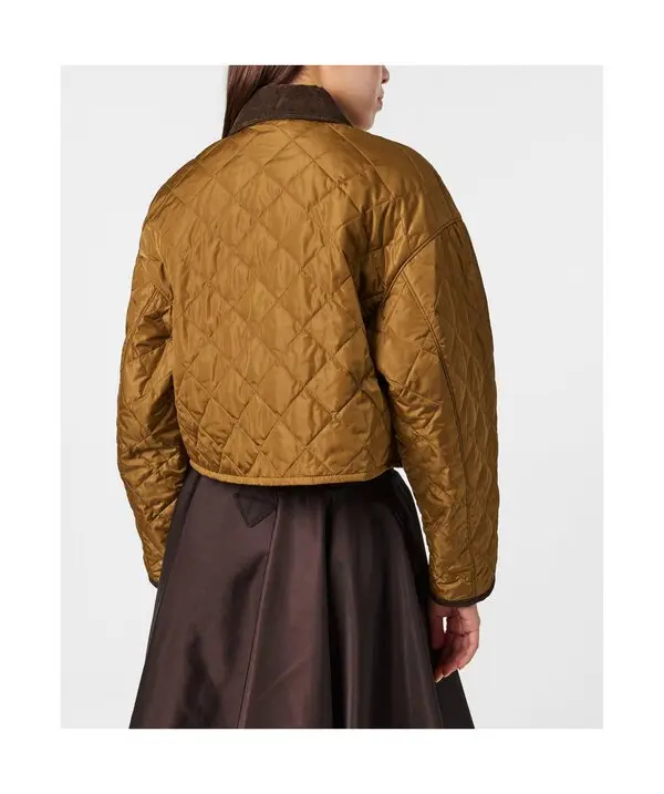 Prada Quilted Cropped Jacket