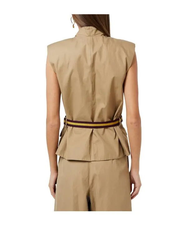 Dries Van Noten Vilian Sleeveless Jacket