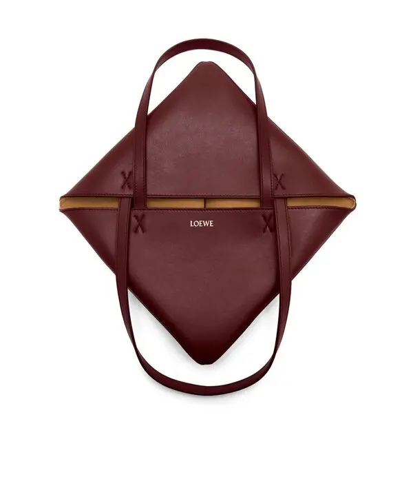 Loewe Puzzle Fold Tote Bag - Red