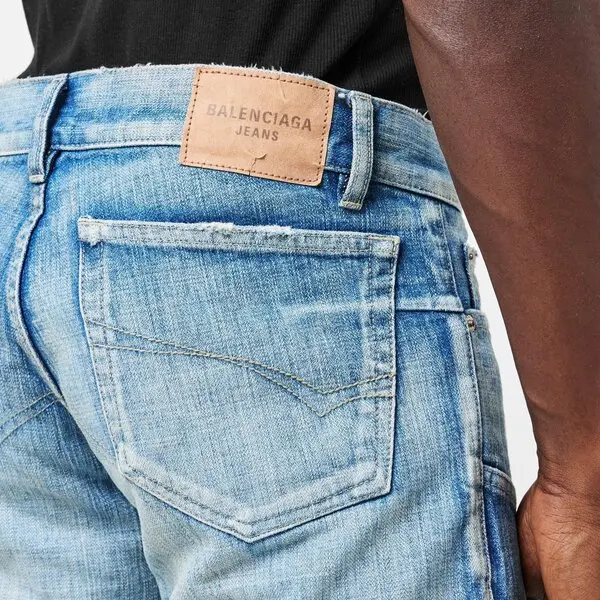 Balenciaga Low-waist Slim-fit Jeans