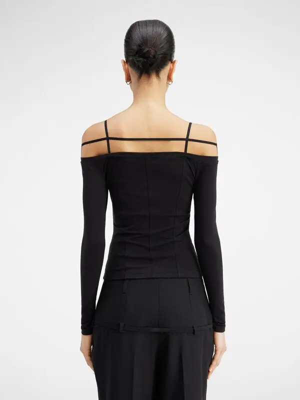 Jacquemus Long-sleeved Lingerie T-shirt