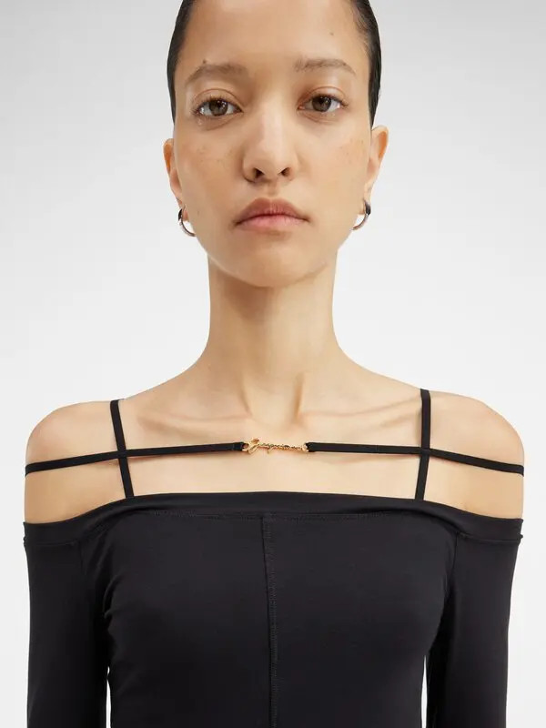 Jacquemus Long-sleeved Lingerie T-shirt