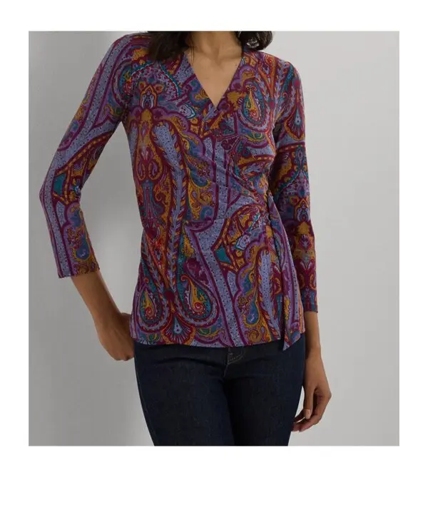 Ralph Lauren Jainab Wrap Top