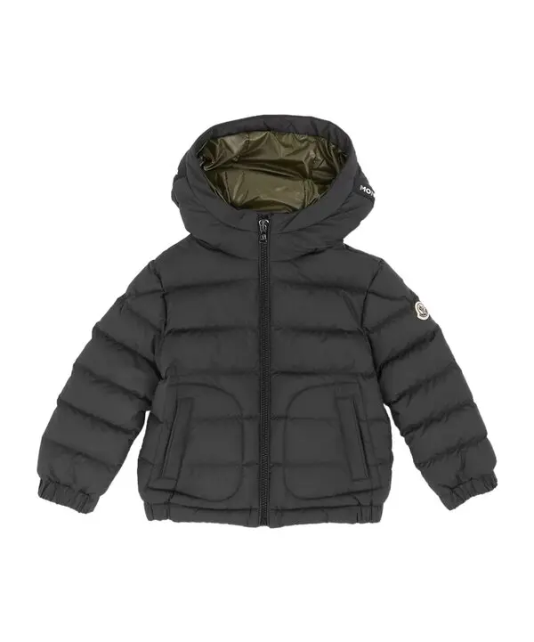 Moncler Logo Patch Down Jacket