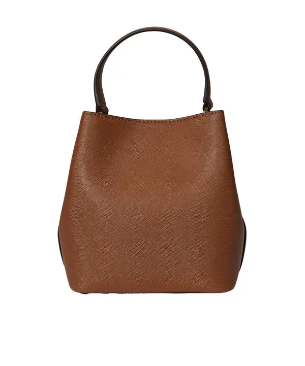 Ralph Lauren Leather Mini Bucket Handbag - Brown