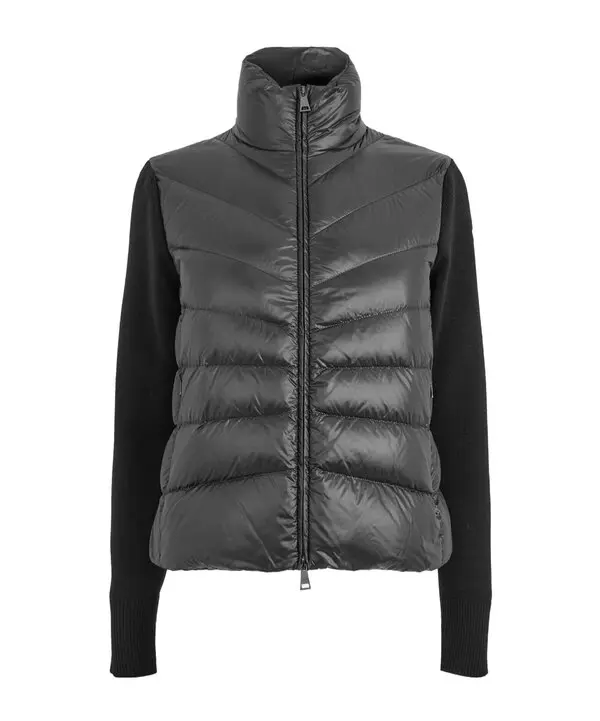 Moncler Padded Wool Cardigan