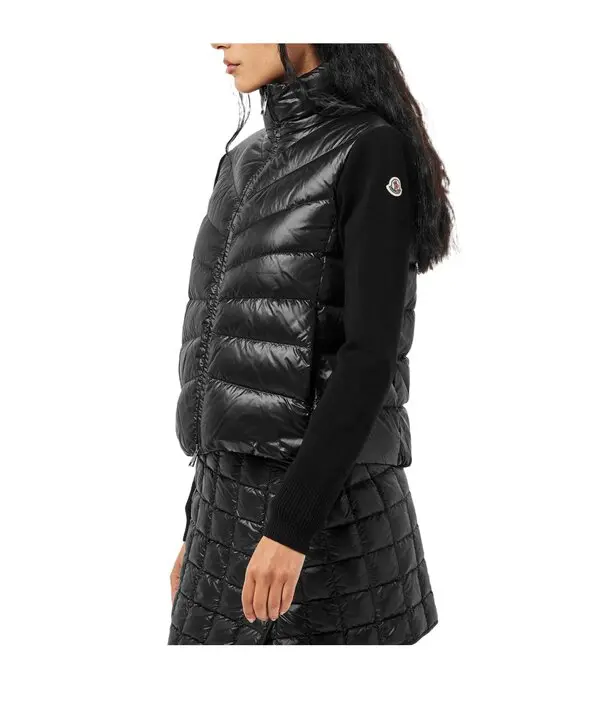 Moncler Padded Wool Cardigan