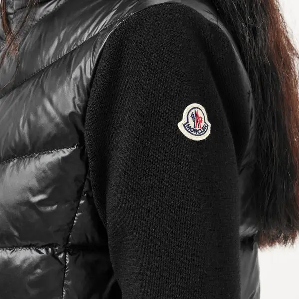 Moncler Padded Wool Cardigan