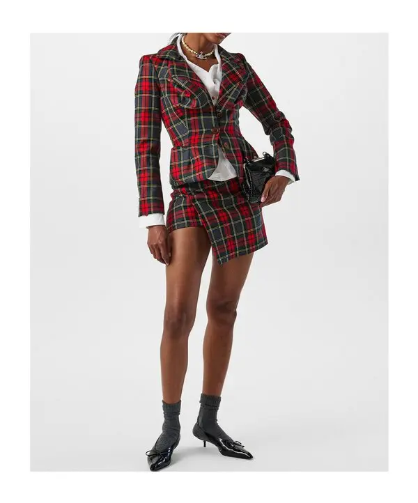 VIVIENNE WESTWOOD Tartan Mini Skirt