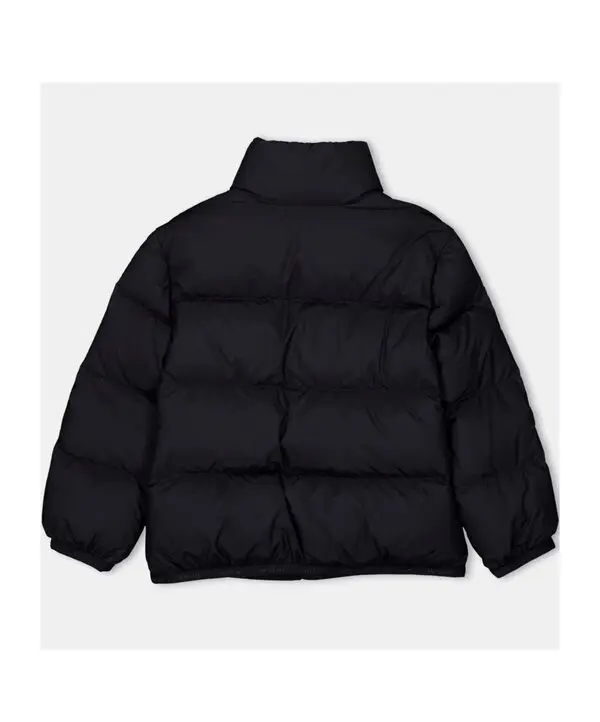 Moncler Logo Patch Down Jacket - Black