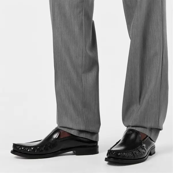 Prada Logo Loafers