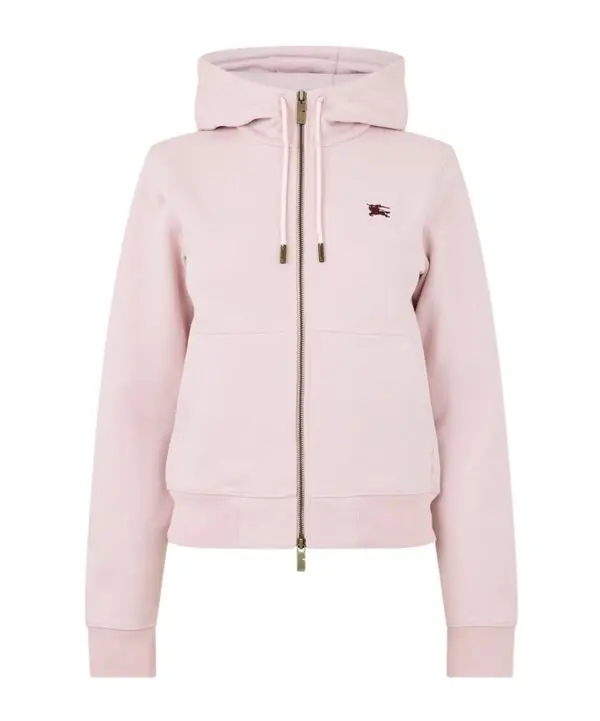 Burberry Zip-up Hooded Sweatshirt