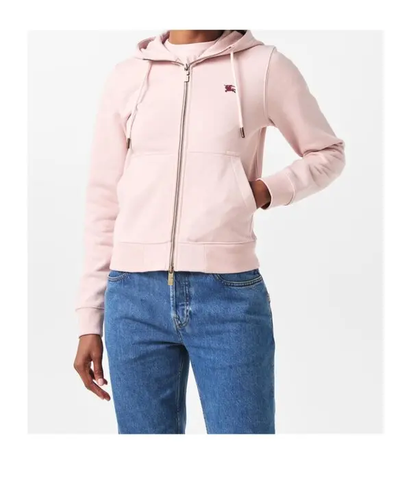 Burberry Zip-up Hooded Sweatshirt