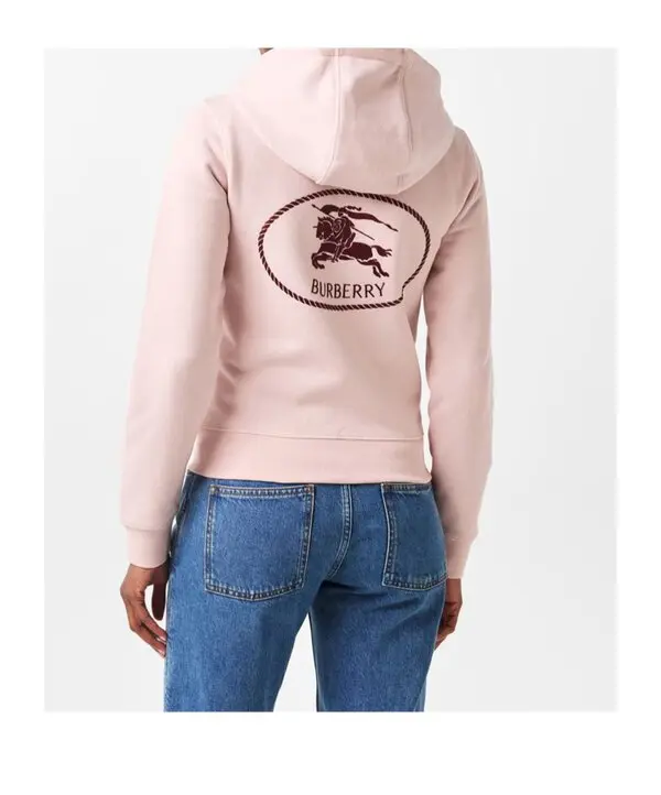 Burberry Zip-up Hooded Sweatshirt