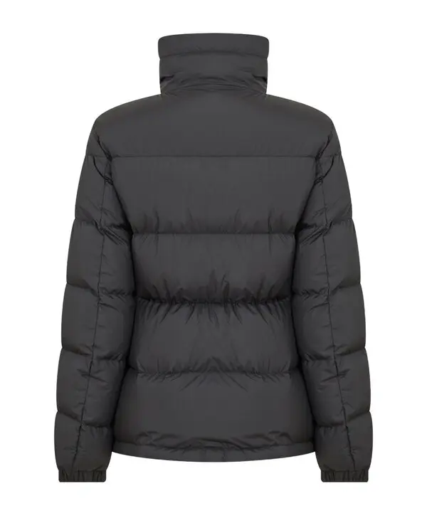 Moncler Quilted Down Jacket With Stand Collar