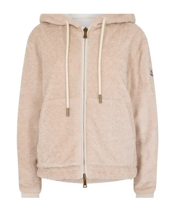 Moncler Fluffy Hooded Jacket