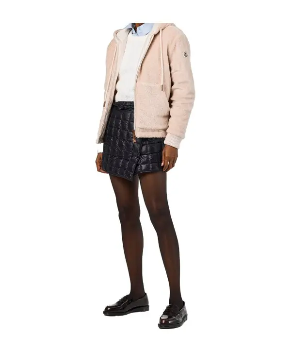 Moncler Fluffy Hooded Jacket