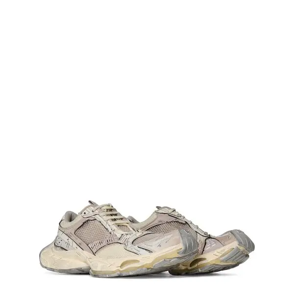 Balenciaga Stapler Sneaker - Nude
