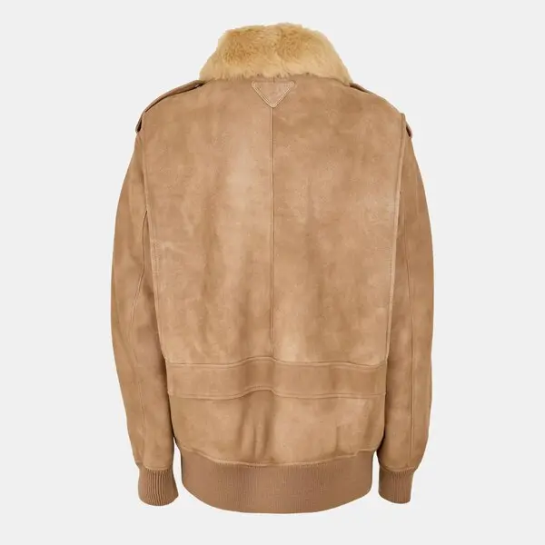 Prada Casual Warm Leather Jacket