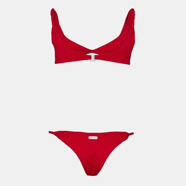 Off-White Logo Triangle Bikini Set
