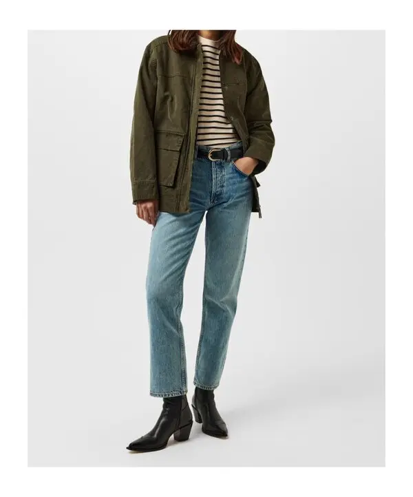 ANINE BING Lapel Long-sleeved Jacket