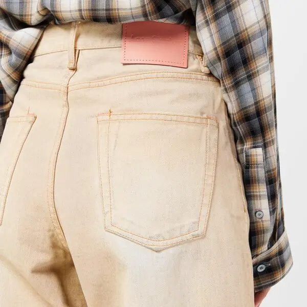 Acne Studios Wide-leg Jeans - Nude
