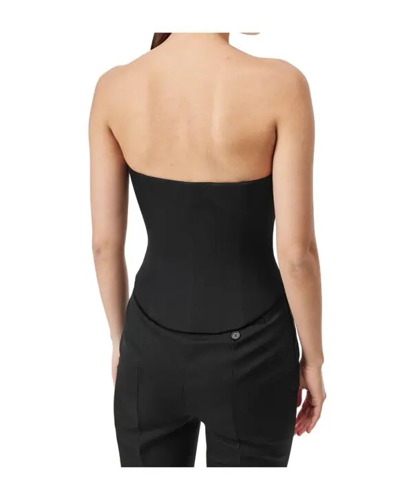 Alexander McQueen Strapless Corset Top