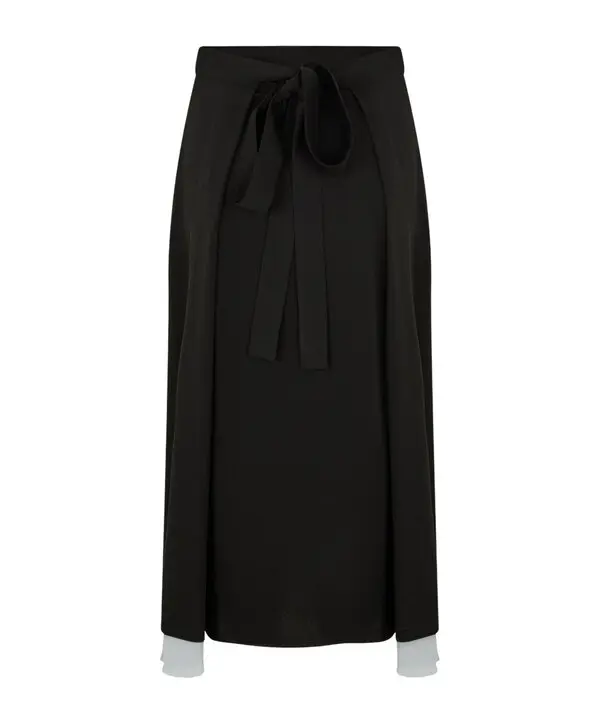 Fendi Wrap Midi Skirt