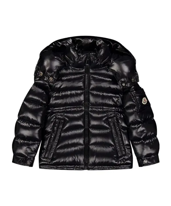Moncler Logo Patch Down Jacket