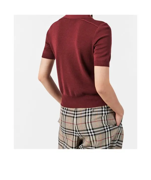 Burberry Short-sleeved Polo Shirt