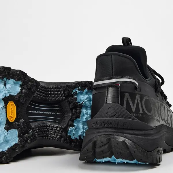 Moncler Technical Low-top Sneakers With Textured Sole