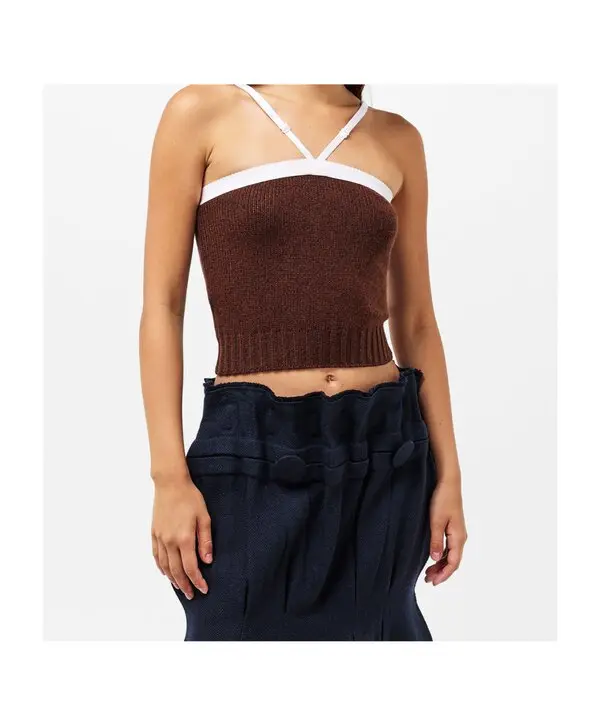 Prada Cropped Knit Camisole