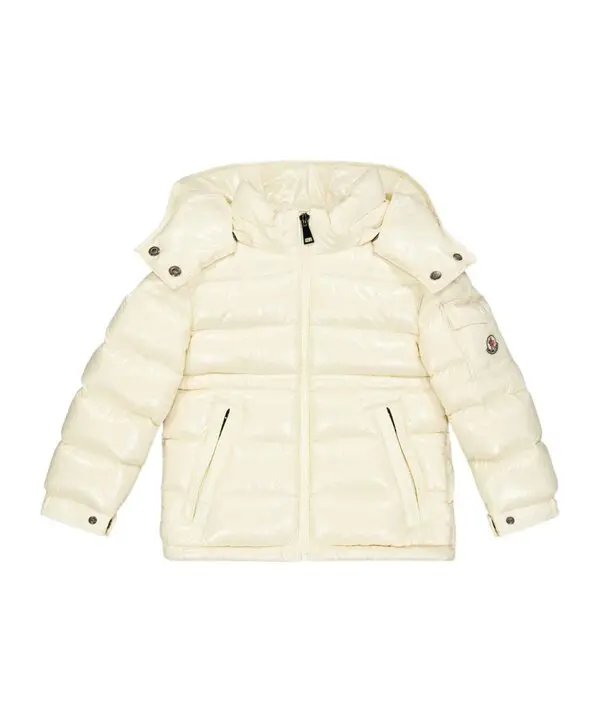 Moncler Logo Patch Quilted Down Jacket
