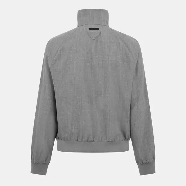 Prada High-neck Zip-up Jacket