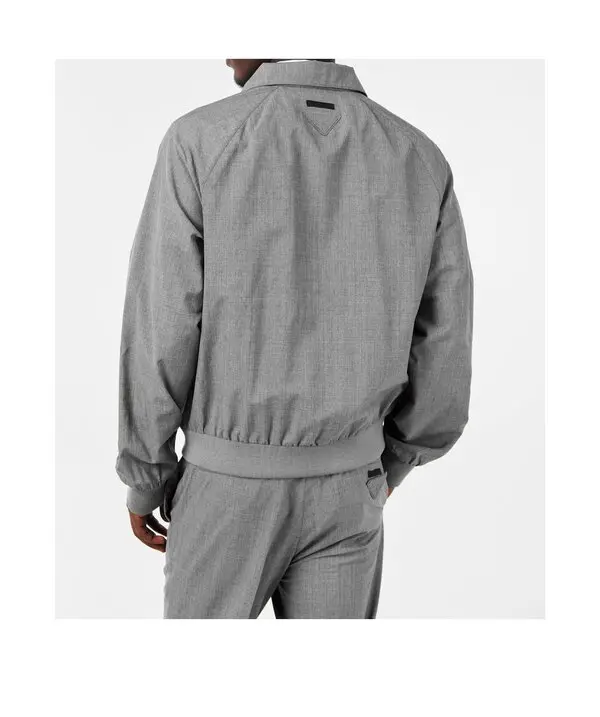 Prada High-neck Zip-up Jacket