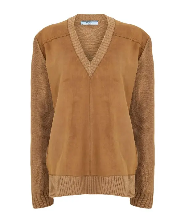 Prada Versatile Knitted Sweater