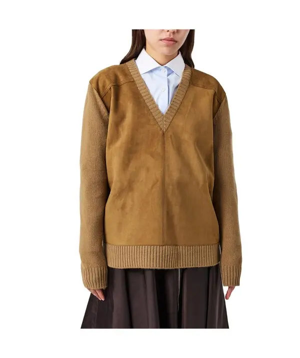 Prada Versatile Knitted Sweater