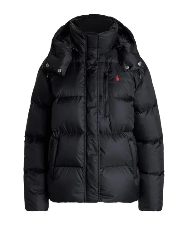 Polo Ralph Lauren Detachable Hood Quilted Down Jacket