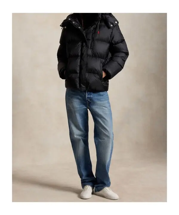 Polo Ralph Lauren Detachable Hood Quilted Down Jacket