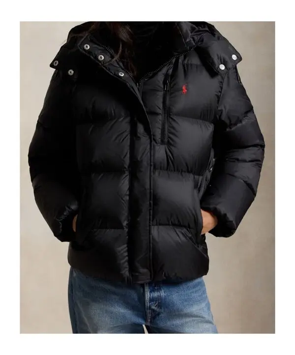 Polo Ralph Lauren Detachable Hood Quilted Down Jacket