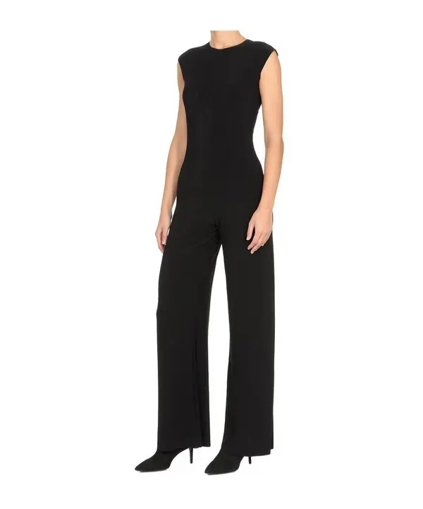 Norma Kamali Sleeveless Wide-leg Jumpsuit