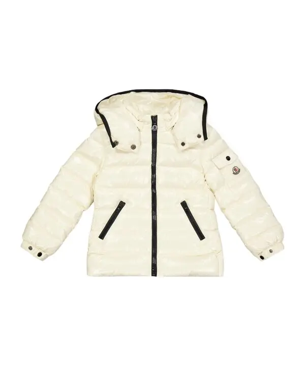 Moncler Quilted Logo Down Jacket