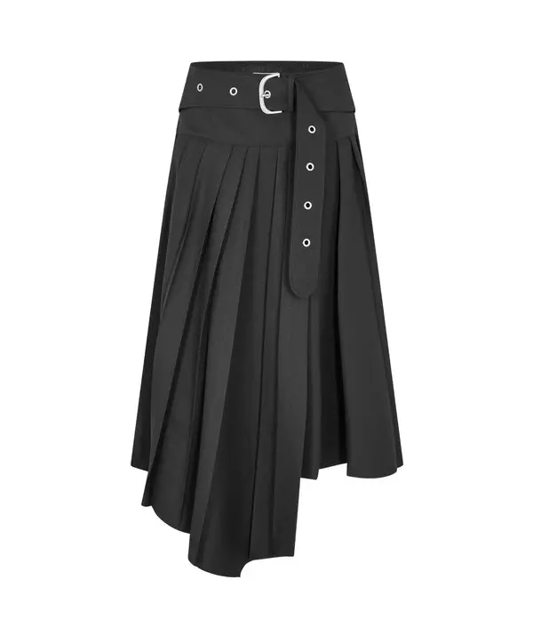 Off-White Pleated Skirt