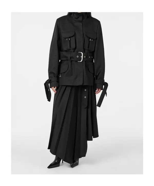 Off-White Pleated Skirt