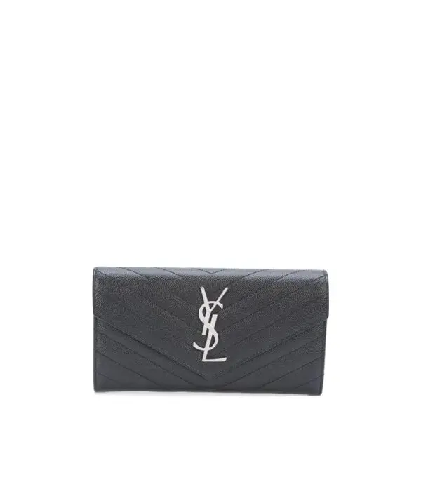 Saint Laurent Large Monogram Flap Wallet