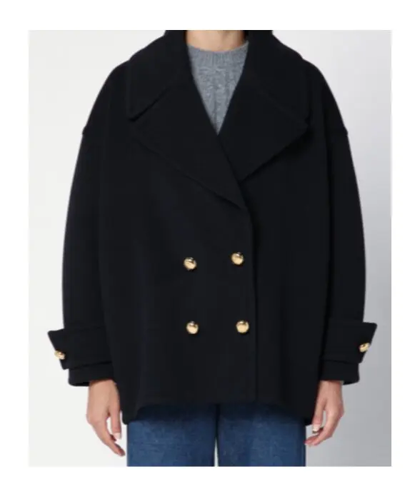 Loewe Double-breasted Peacoat With Straps