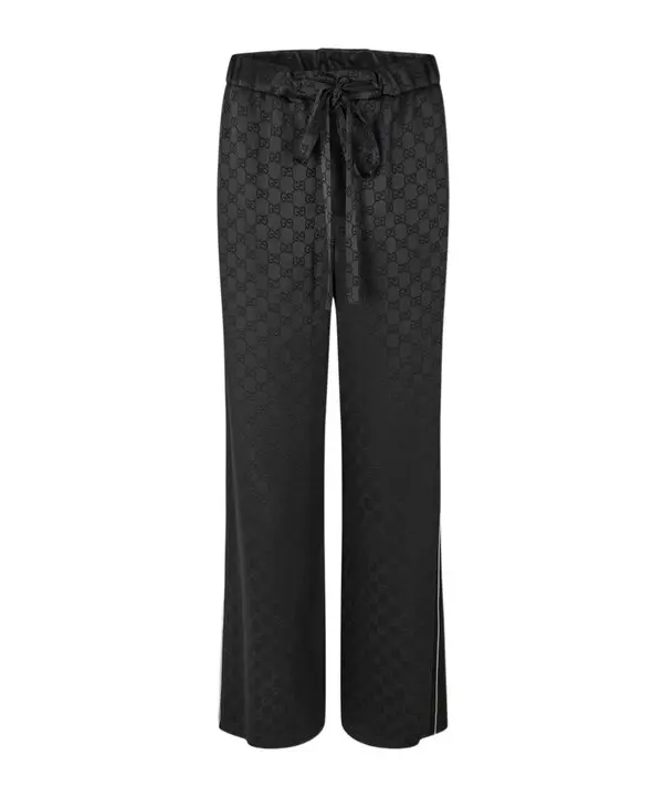 Gucci Logo Wide-leg Track Pants