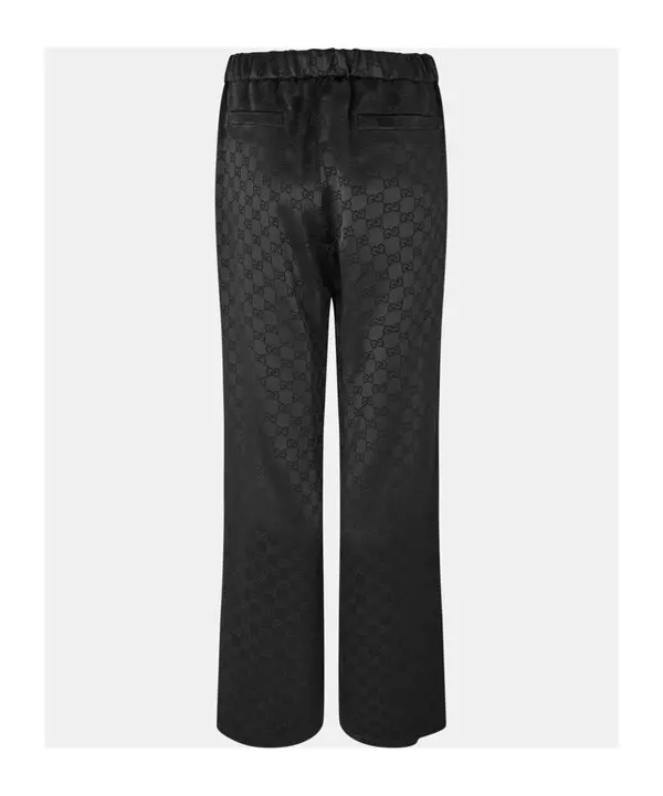Gucci Logo Wide-leg Track Pants